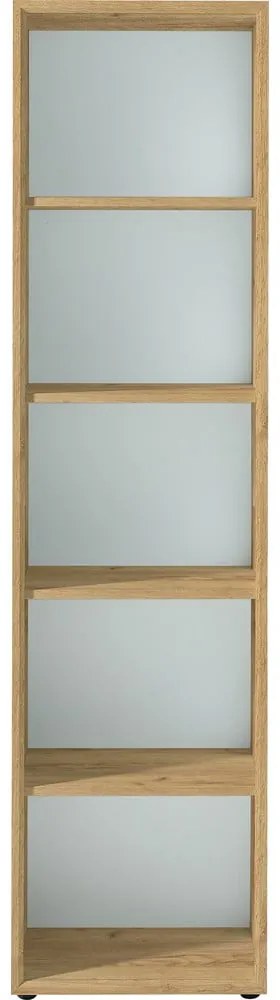 Přírodní knihovna v dekoru dubu 50x196 cm Monteria – Germania