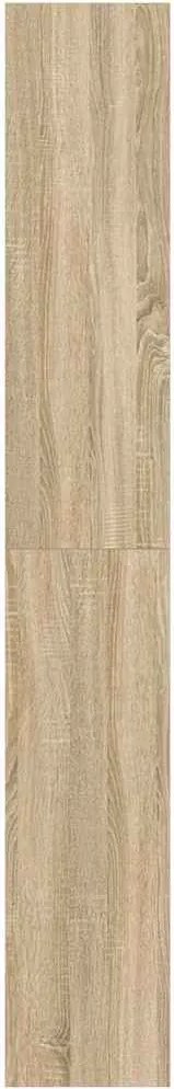 Knihovna 6 úrovní 100 x 30 x 198 cm Kompozitní dřevo Sonoma dub 3333926