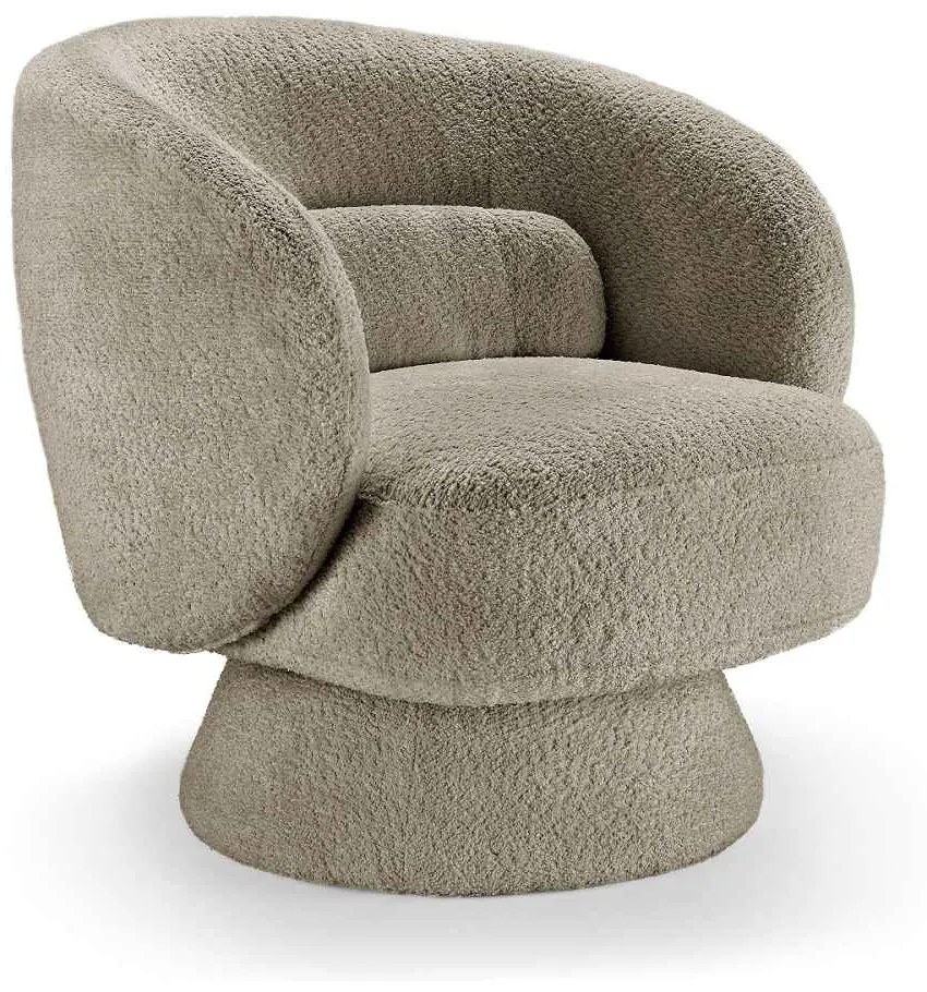 Designové křeslo Maitho taupe