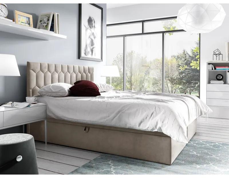 Kontinentální postel Borneo M24, Rozměr postele: 140x200, Barva:: Fresh 04
