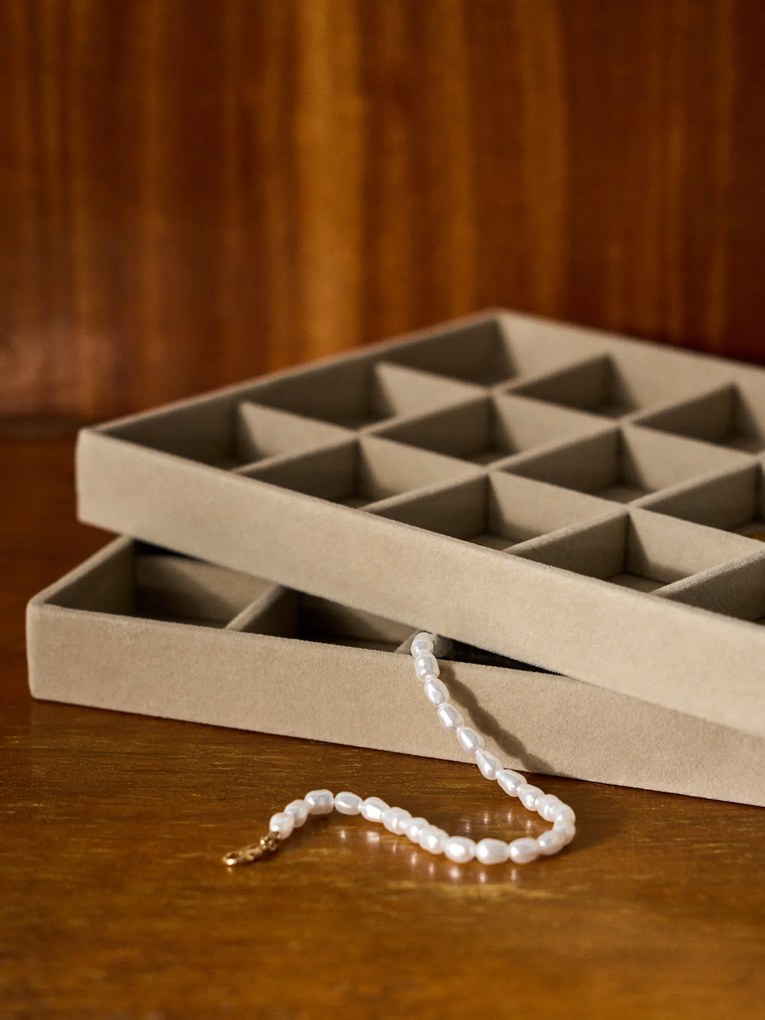Sinsay - Organizéry na šperky 2 pack - béžová