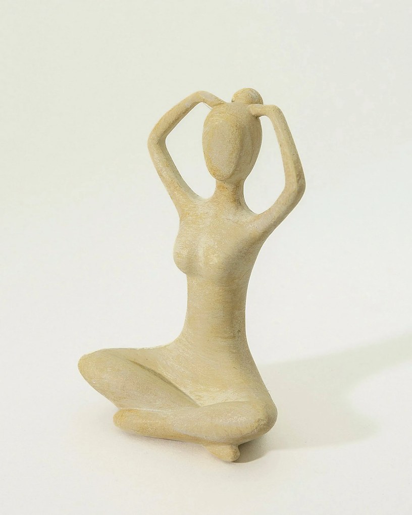 Figurka jogínky Asana III 6x6x10 cm