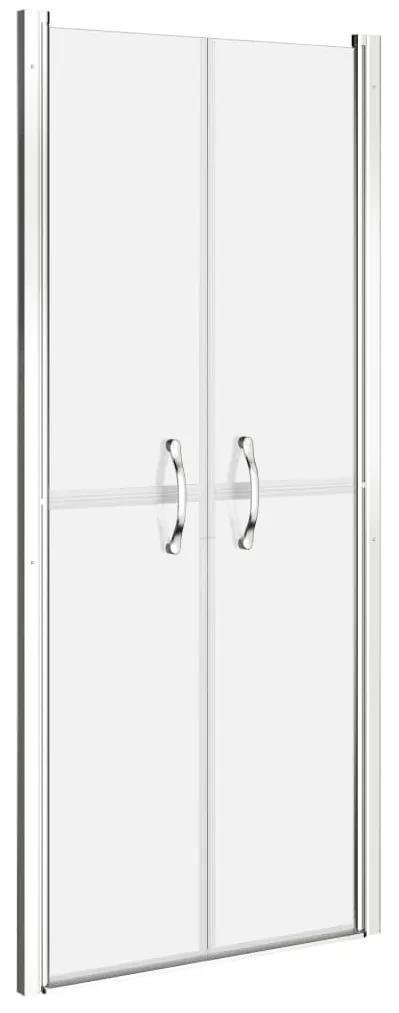 vidaXL Sprchové dveře matné ESG 101 x 190 cm