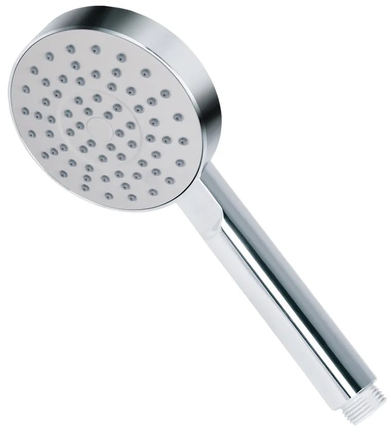 Mereo Mereo, Termostatická nástěnná sprchová baterie s hadicí, ruční a talířovou kulatou sprchou O 220 mm, CB60104TSA
