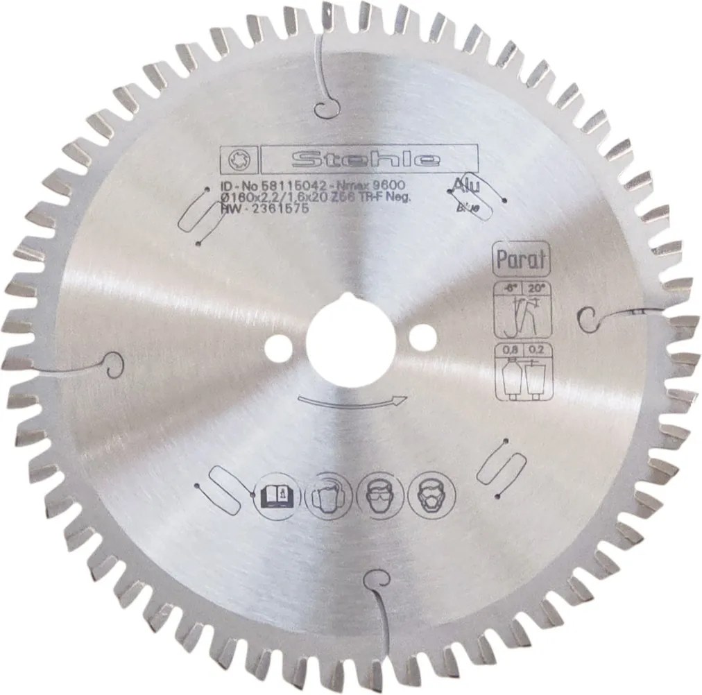 Stehle | Pilový kotouč na hliník ø160/20 mm Z56 TFZ/TCG