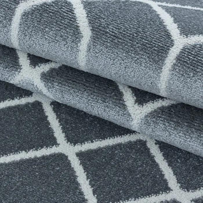 Vopi | Kusový koberec Efor 3715 grey - 200 x 290 cm