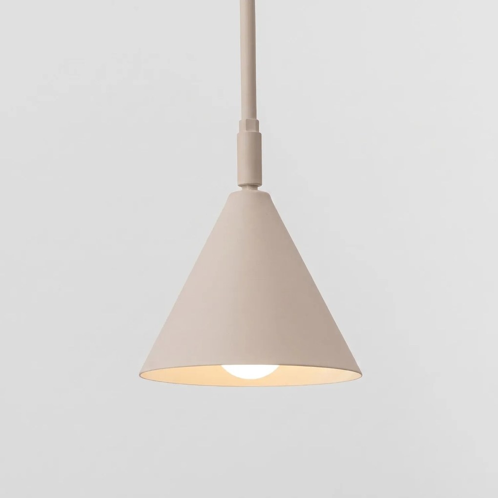 Sollux Lighting Nástěnné svítidlo NOX 1 taupe s vypínačem