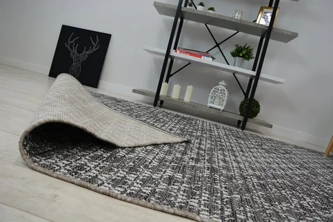 Koberec SIZAL LOFT 21145 BOHO sloní kost / stříbrný / šedý