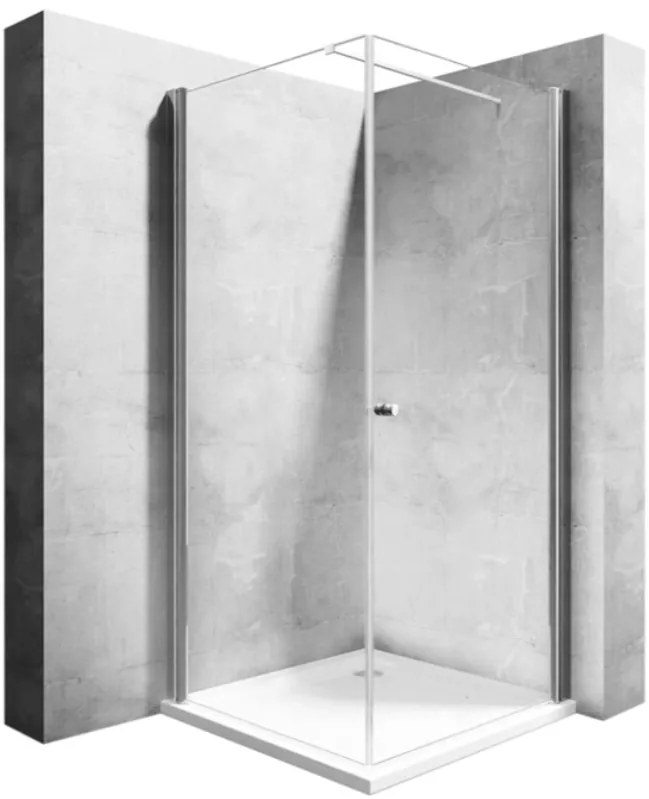 Sprchový kout REA MAXIM - Pravý 90 x 195