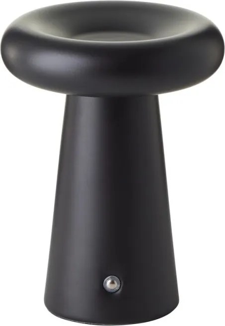 Brilliant G40895/76 Venkovní AKU stolní lampa MUFFIN matná černá USB-C