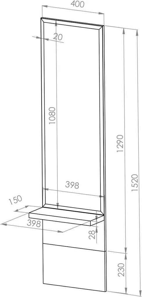 Předsíňová sestava GEMMA - A