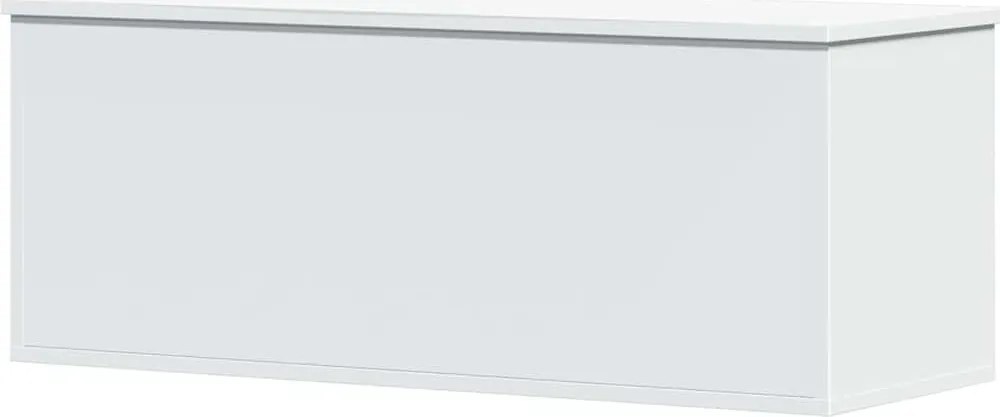 vidaXL Úložný box 90 x 35 x 35 cm kompozitní dřevo [840682] Barva: kouřový dub