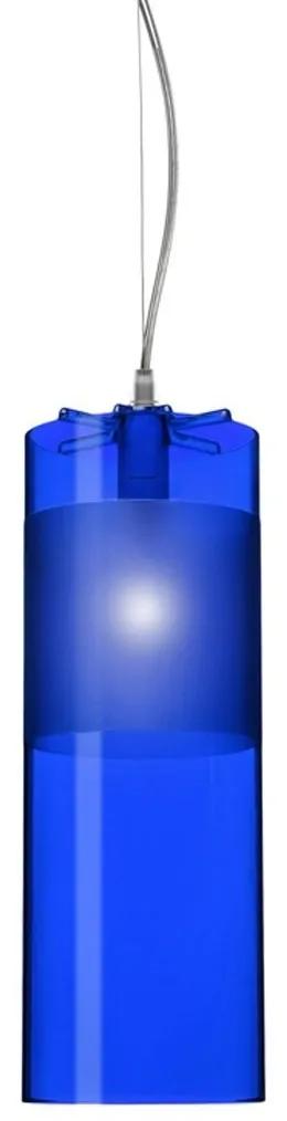 Výprodej Kartell designová závěsná svítidla Easy (modrá transparentní)