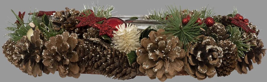 Adventní věnec, svícen na 4 svíčky, Ø 34 cm