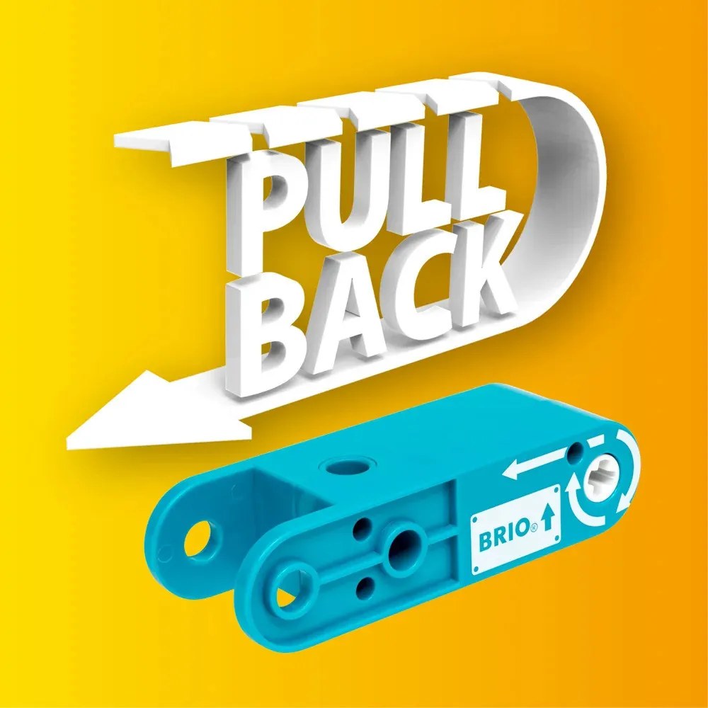 Brio Builder - pull-back systém - 67 ks