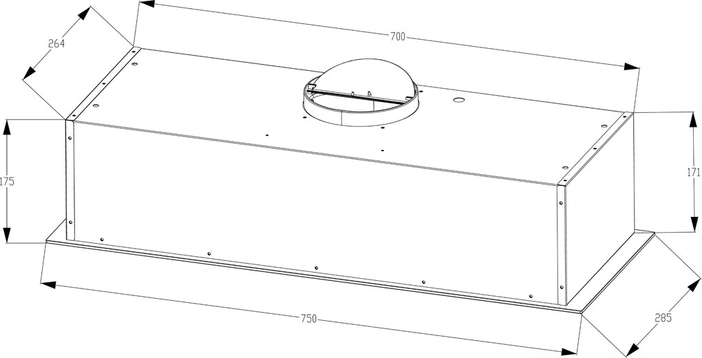 Kluge Odsavač par Kluge KLV7500B