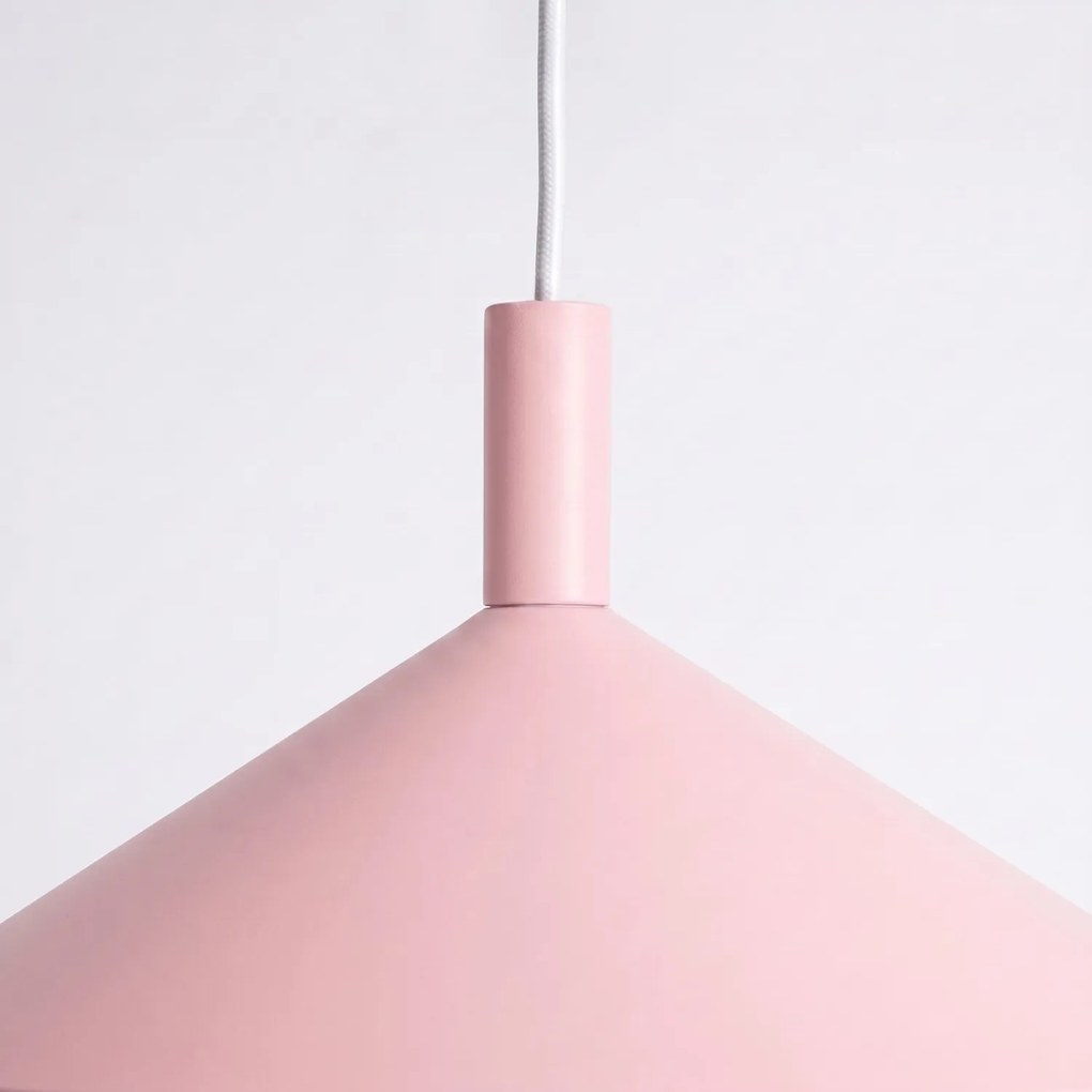 Sollux Lighting Závěsné svítidlo NOX 40 růžové