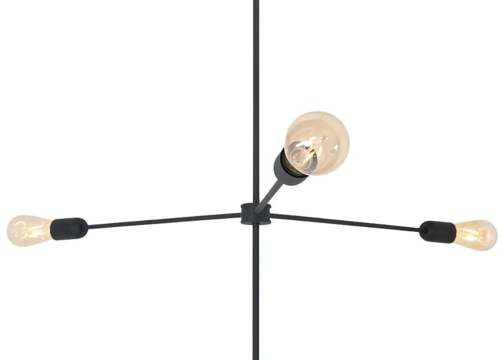 Nordic Design Závěsné světlo Lega 6, černá