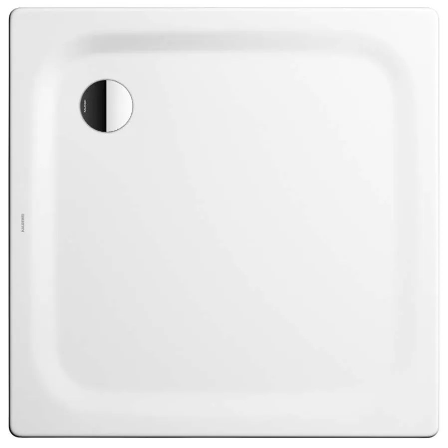 Kaldewei Avantgarde - Sprchová vanička Superplan 390-1, 90x90 cm, Perl-Effekt, bez polystyrénového nosiče, bílá 446900013001