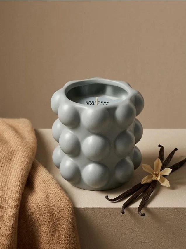 Sinsay - Vonná svíčka Cashmere&Vanilla - tyrkysová