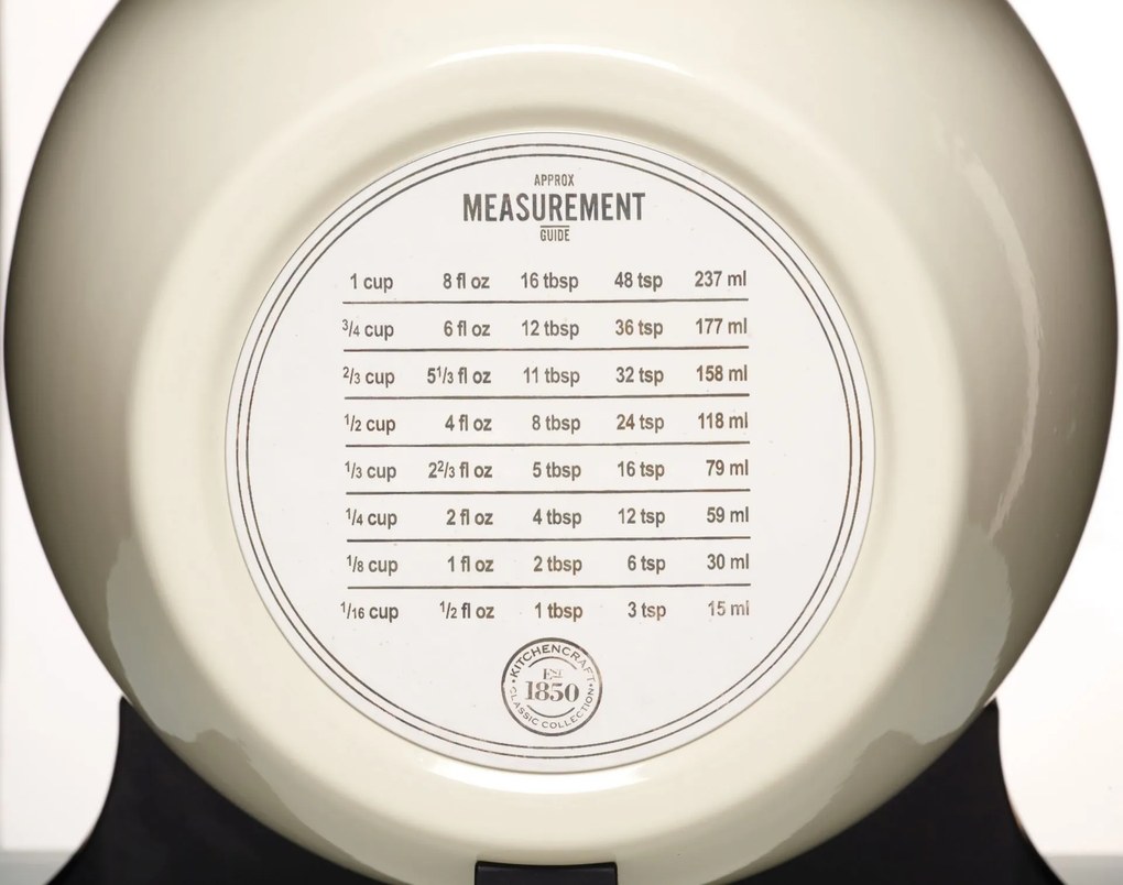 Kitchen Craft Mechanická kuchyňská váha Black - 2 kg, černá barva, kov