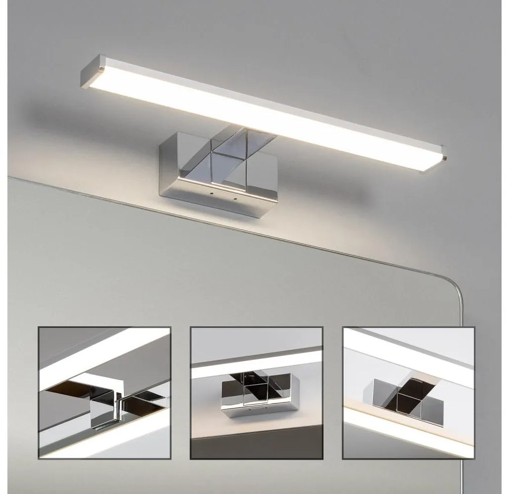 Brilagi - LED Koupelnové osvětlení zrcadla VESTRA LED/8W/230V 40 cm IP44 chrom