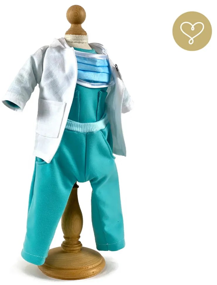 Oblečení pro panenku "doktor"