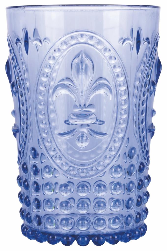 VILLA D’ESTE HOME TIVOLI Set sklenic na vodu Fashion Ocean 400 ml,plast