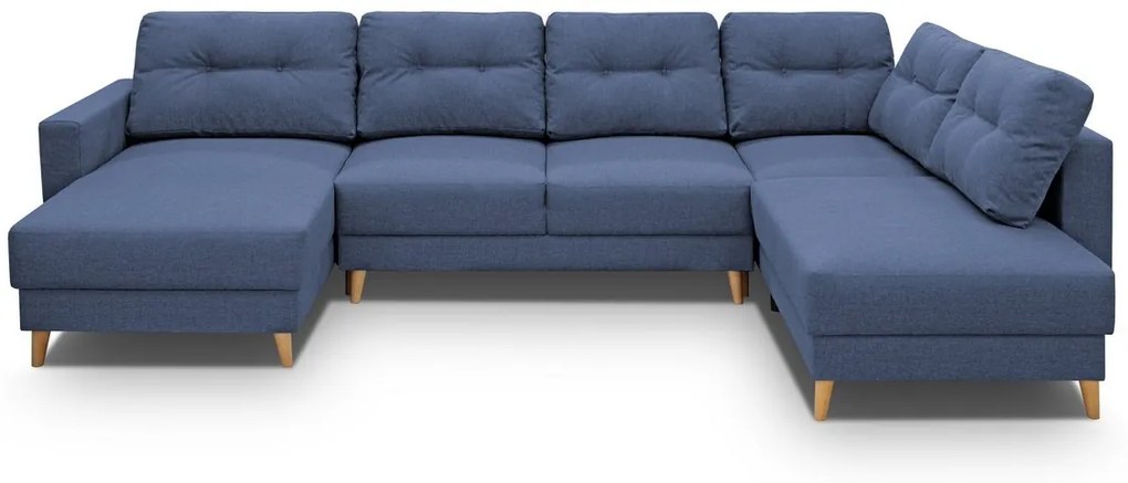 Casarredo - Komfort nábytek Rozkládací sedací souprava do U OLAF s úložným prostorem, výběr látek SK2 | potah: cashmere 65