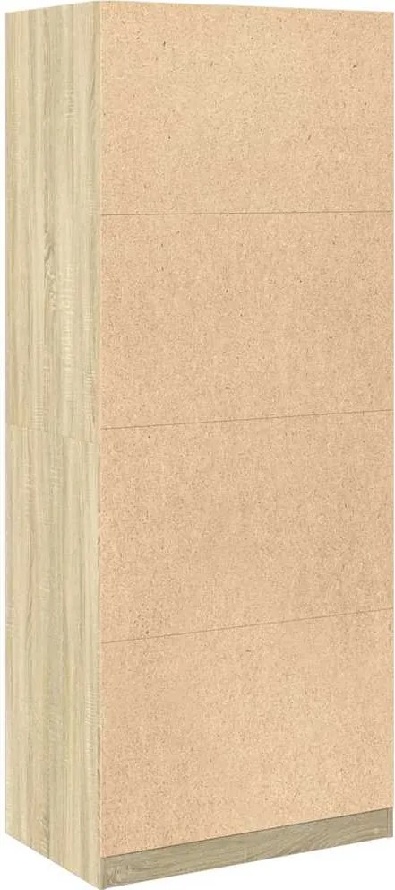 Šatní skříň dub sonoma 80 x 50 x 200 cm kompozitní dřevo 3307749