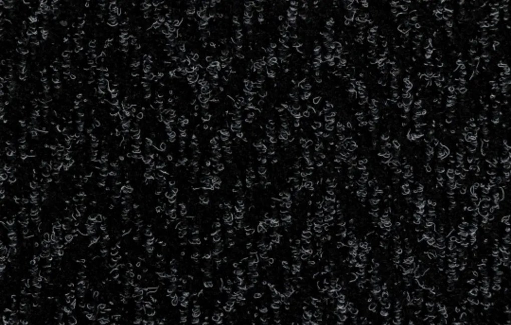 VEBE FLOORCOVERINGS BV Čisticí zóna Boomerang 50 černá BARVA: Černá, ŠÍŘKA: 2 m