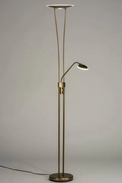 Stojací lampa se čtecí lampičkou a stmívačem Crayne Bronse Viante