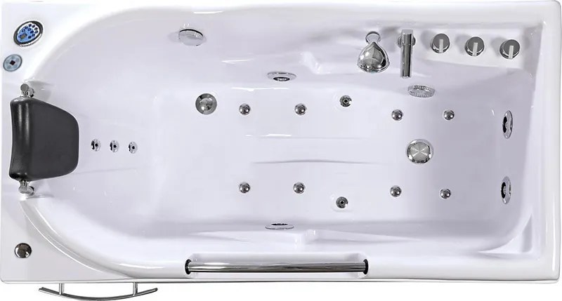 Terra Hydromasážní vířivá vana Ramzes 634 168x85 s ohřevem vody
