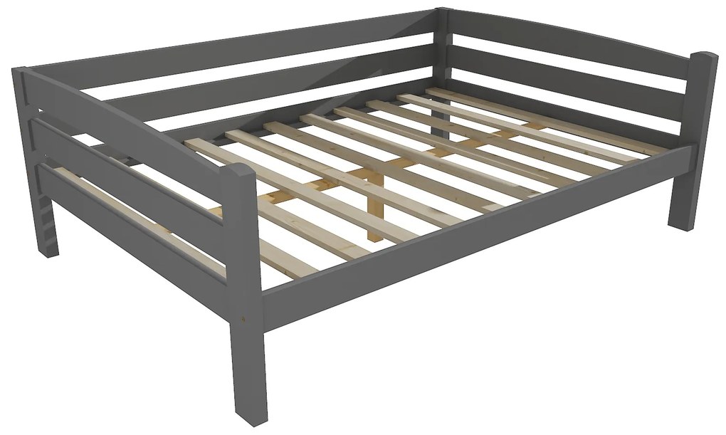 Vomaks Dětská postel DP 010 XL Rozměr: 140 x 200 cm, Barva: barva šedá