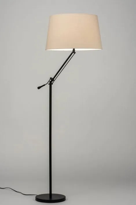 Stojací designová béžová lampa La Venta Crema