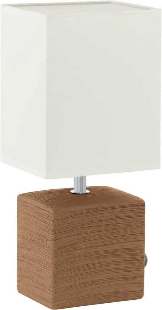 Keramická stolní lampa MATARO, hnědá Eglo MATARO 93045