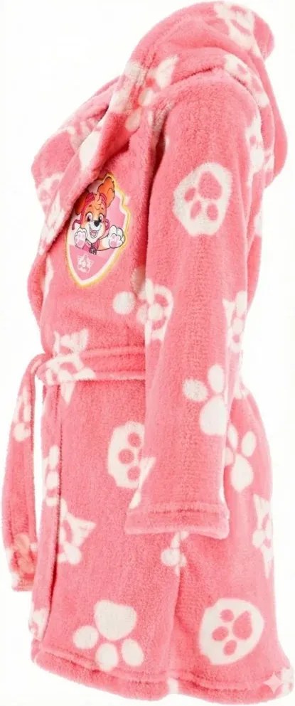 Dívčí fleece župan s kapucí Paw patrol - Skye, EU 104