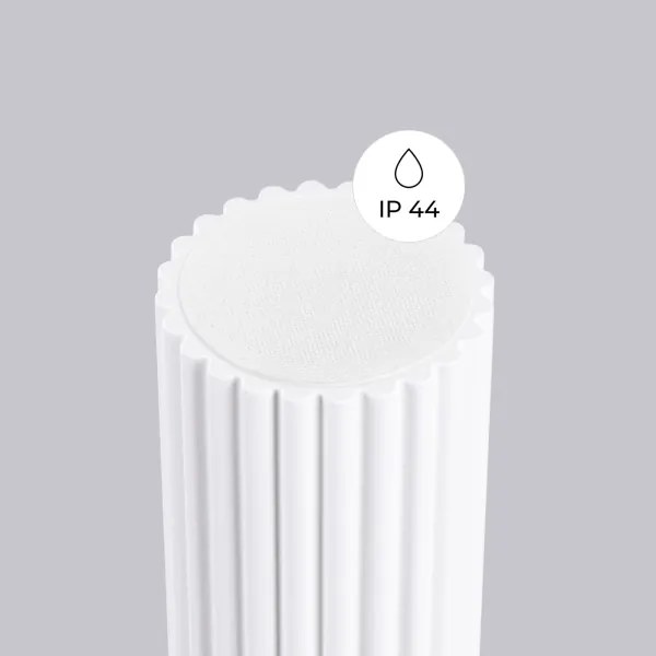 Sollux SL.1708 - Koupelnové stropní svítidlo HALO 1xG9/8W/230V IP44 bílá