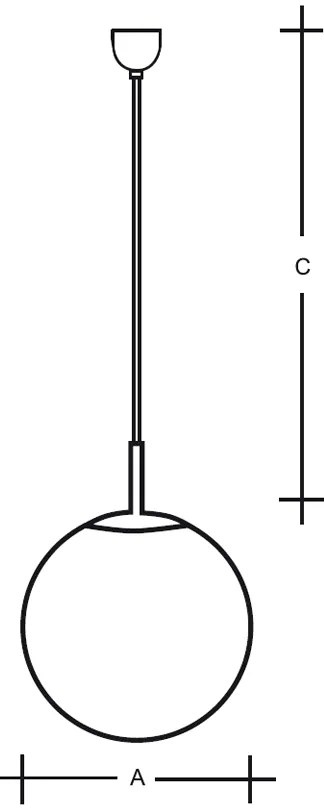 Lucis Závěsné svítidlo POLARIS ZT ⌀500mm, 1xE27 Barva: nerez