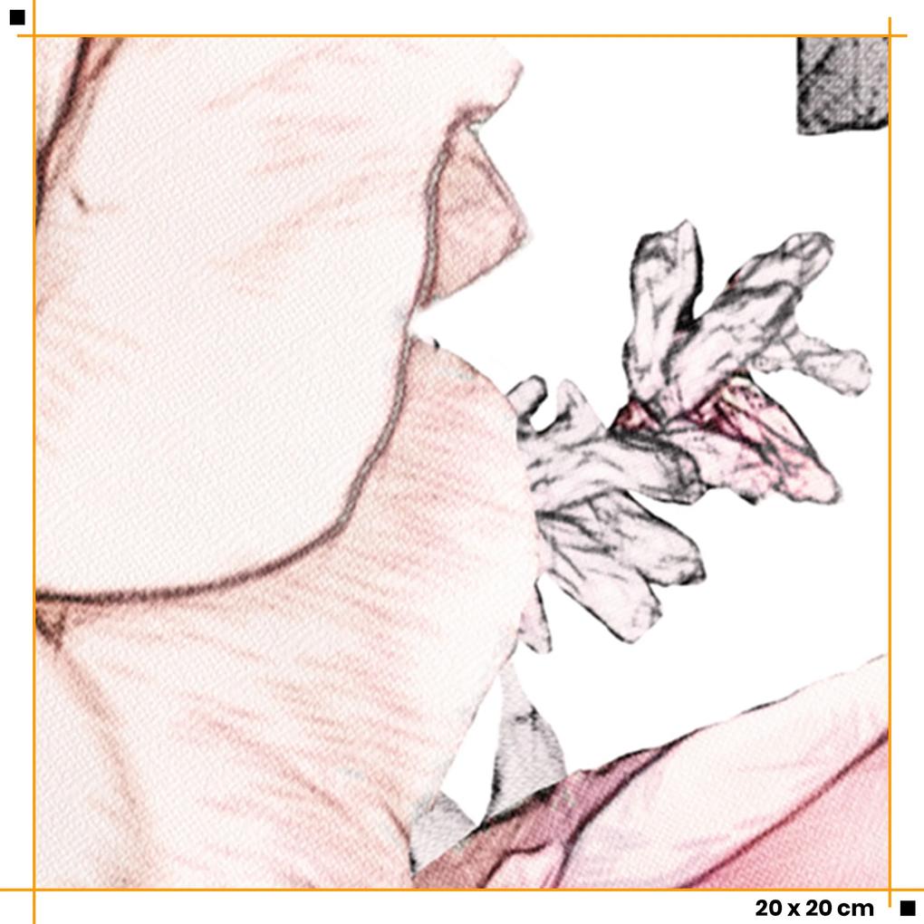 Malvis Tapeta květinový vzor růžová Vel. (šířka x výška): 288 x 200 cm