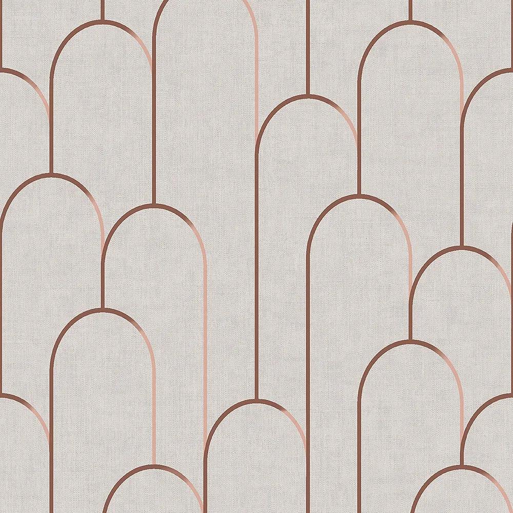 Vavex Geometrická vliesová tapeta ve stylu Art Deco MO22830, Geometry, Vavex rozměry 0,53 x 10,05 m