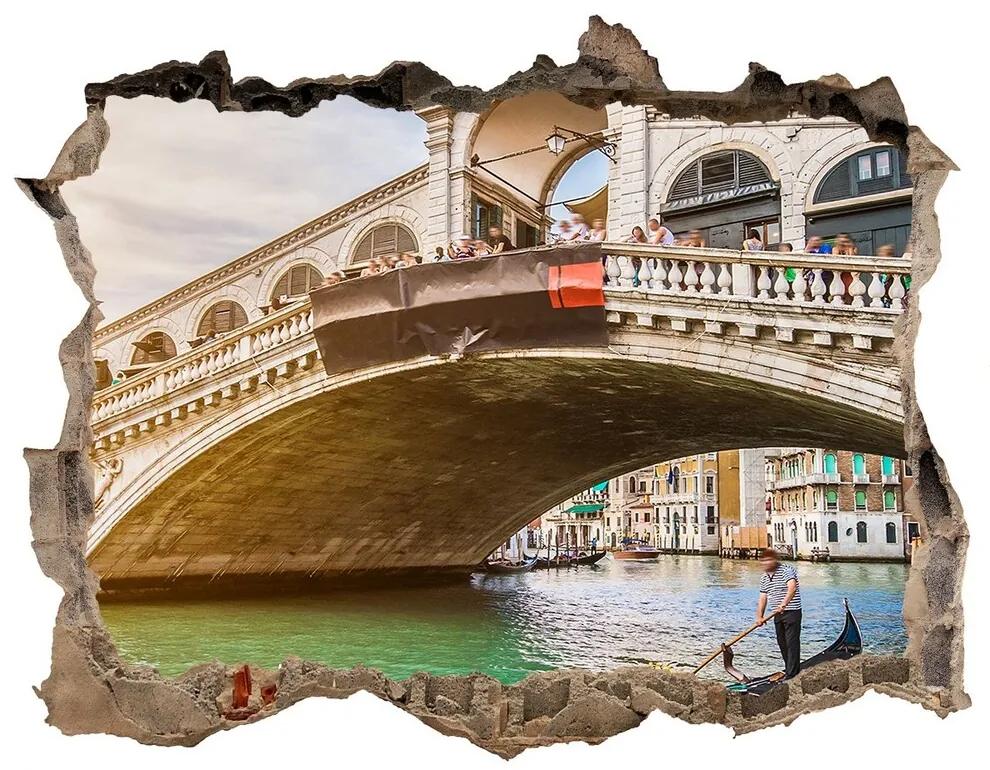 Wallmuralia Nálepka fototapeta 3D výhled Benátky Itálie 95x64 cm