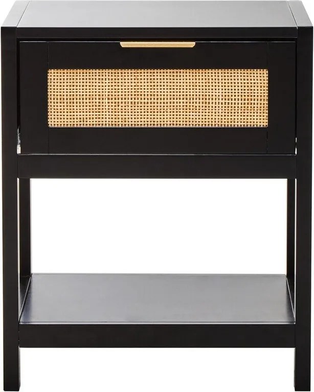 Černý noční stolek Sherman – Premier Housewares