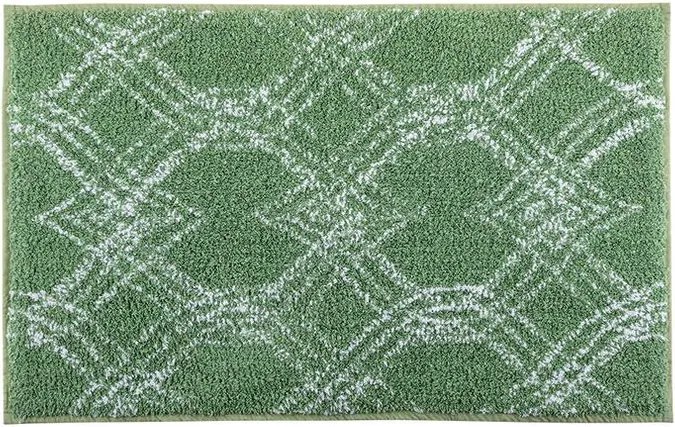 Předložka do koupelny EXKLUSIV zelená 50 x 80 cm