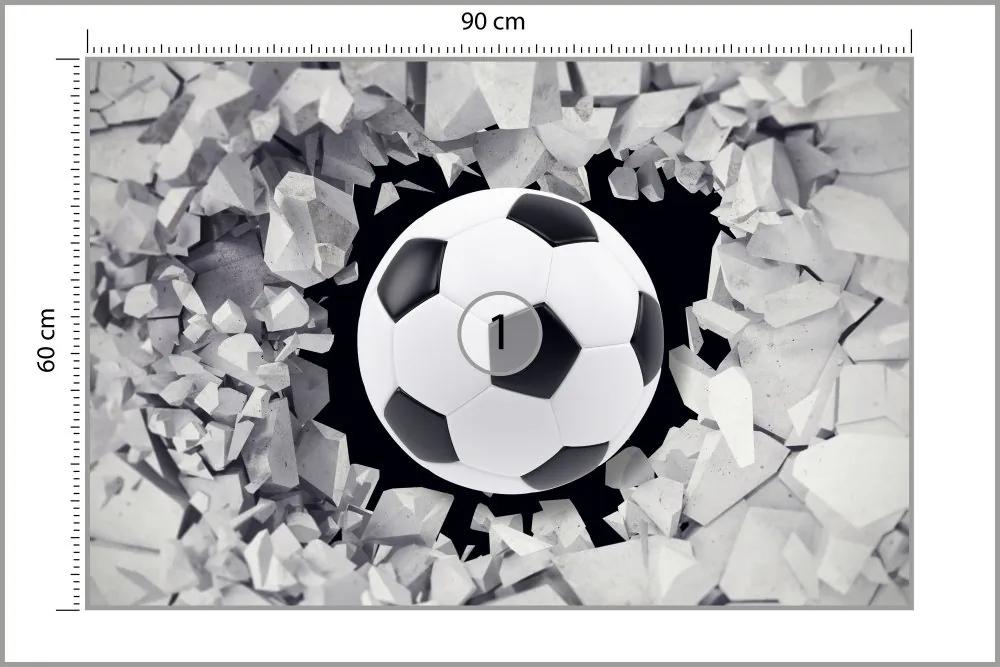 Fototapeta Fotbal Strukturální vinyl 152.5x104