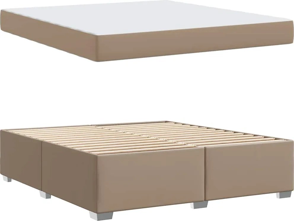 Rám postele Cappuccino 180 x 200 cm PVC 3399249
