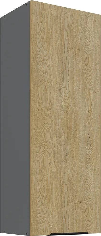 CREMONA ac | horní skříňka 40 G-108 1F policová | 40 cm | EXTRA VYSOKÁ | antracit/cremona
