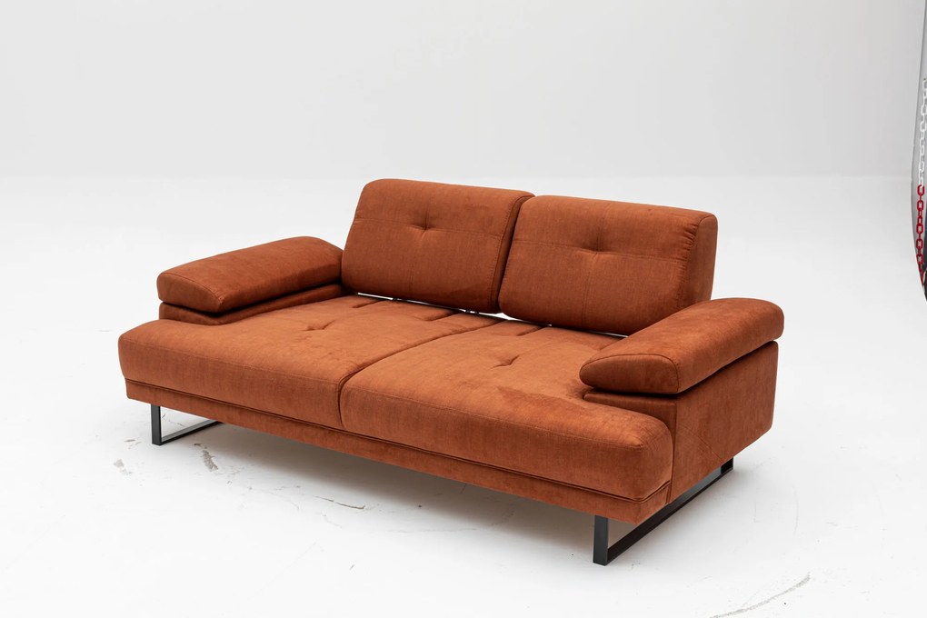Atelier del Sofa 2-místná pohovka Mustang - Orange, Oranžová