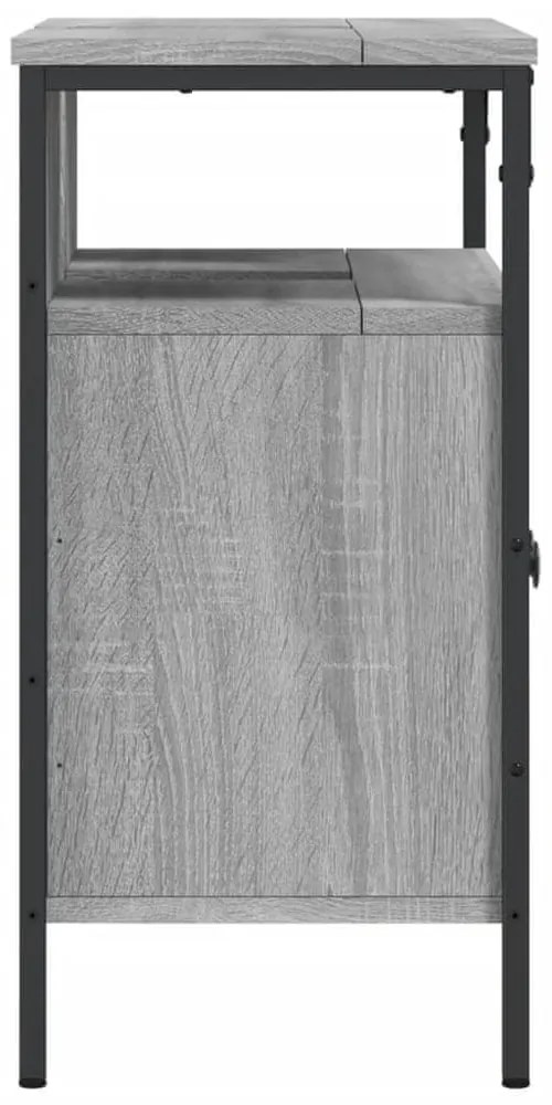 Petromila Koupelnová skříňka pod umyvadlo šedá sonoma 60x30x60cm kompozit