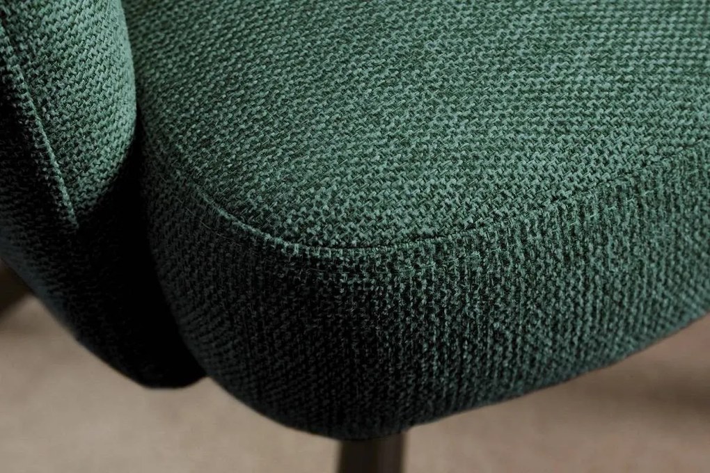 Designová otočná židle Maddison II zelená